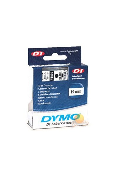 Dymo D1 Yedek Şerit, 19 mm x 7 mt Dymo D1 Yedek Şerit, 19 mm x 7 mt