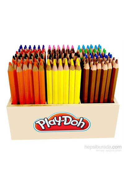 Play-Doh 12 Renk Üçgen Kuruboya 144'Lü Ahşap Stand Play-Ku018 Play-Doh 12 Renk Üçgen Kuruboya 144'Lü Ahşap Stand Play-Ku018