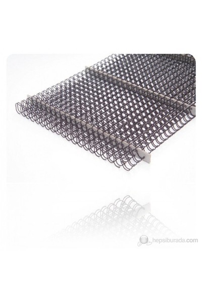 Office Force 1/4'' Siyah 3:1'' (inç) A4 34 Loop Kutu Tel Spiral 100'lü