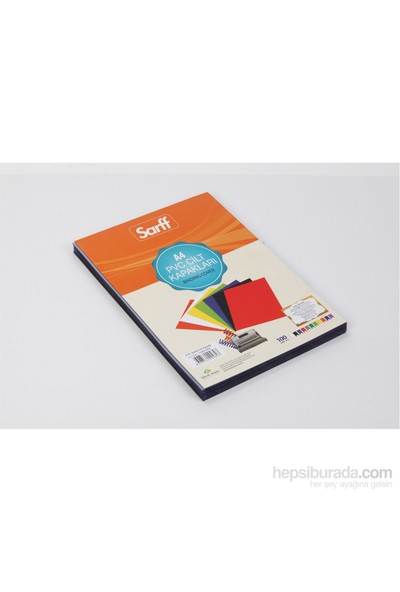 Sarff A4 Pvc Opak Cilt Kapağı(Siyah) 15201013