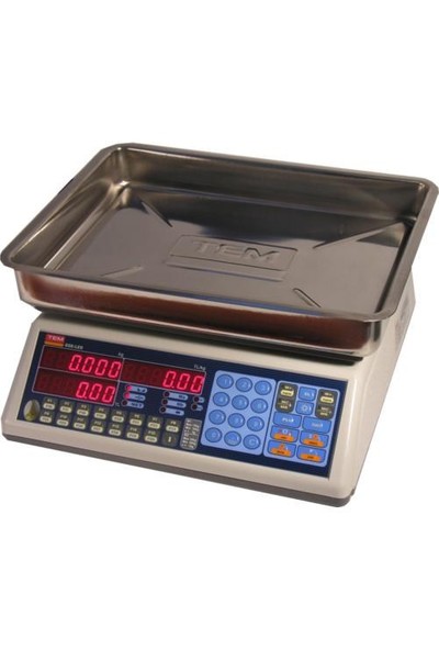 Tem TEL030C – Boyunsuz Terazi - Led 30 Kg.