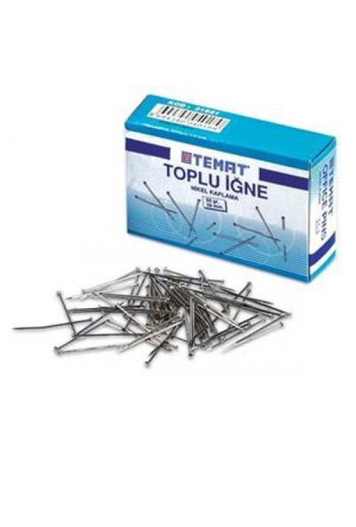 Temat 18043 Toplu İğne 28mm 20 gr Temat 18043 Toplu İğne 28mm 20 gr