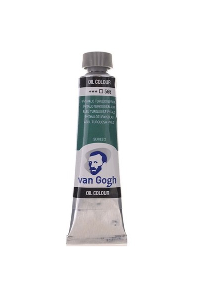 Talens Van Gogh Yağlı Boya 40 Ml. 565 Phthalo Turquoise Blue Talens Van Gogh Yağlı Boya 40 Ml. 565 Phthalo Turquoise Blue