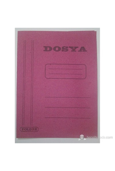 Pembe Karton Dosya Tam Kapak 100 Ad / Pk. Pembe Karton Dosya Tam Kapak 100 Ad / Pk.