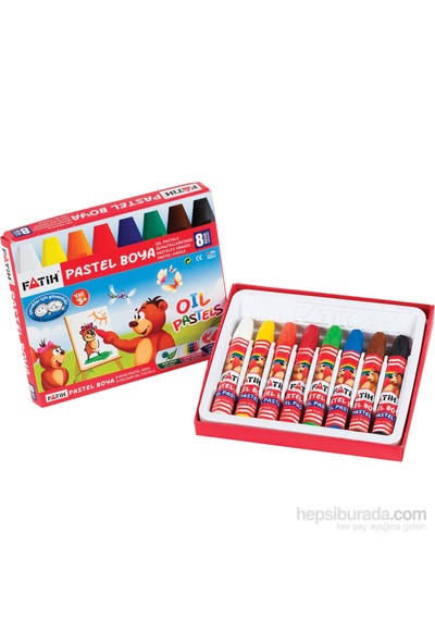 Fatih Pastel Boya 8 Renk King Size Fatih Pastel Boya 8 Renk King Size
