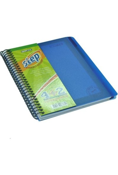 Gıpta Step (17x24) 150 Yp. Plas. 6 Seperatörlü Defter (1272) 4 Kareli + 2 Çizgili Bölüm Gıpta Step (17x24) 150 Yp. Plas. 6 Seperatörlü Defter (1272) 4 Kareli + 2 Çizgili Bölüm