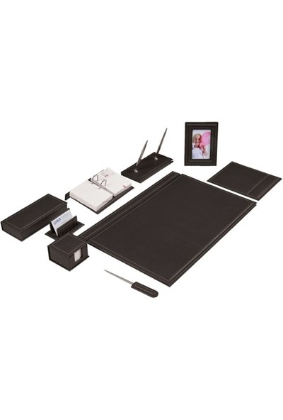 Gıpta 7516 Quadra 10 Parça Sümen Takımı - Siyah