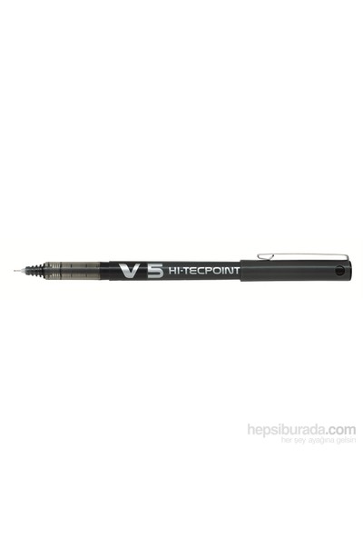 Pilot V5 Hı-Tecpoint Siyah (J) 12Li