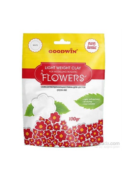 Goodwin Çiçek Kili Beyaz 100 Gr. Goodwin Çiçek Kili Beyaz 100 Gr.