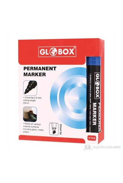 Globox Ksk Uç Kırmızı Koli Kalemi 12Li 6921