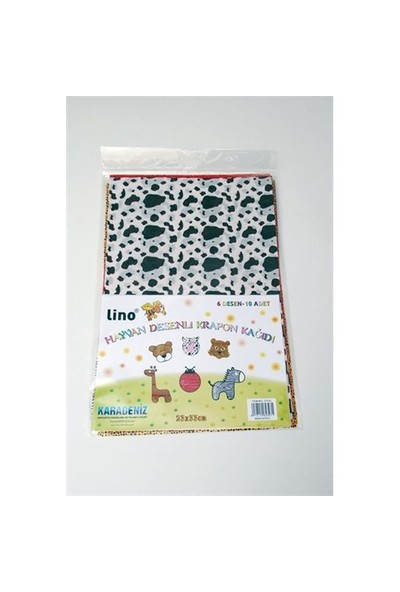 Lino Grapon Kağıdı Desenli 10 Lu 23X33 2715J Lino Grapon Kağıdı Desenli 10 Lu 23X33 2715J