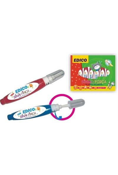 Edico Fırçalı, Sihirli Suluboya 6 Renk