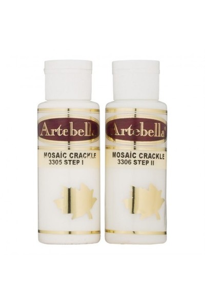 Artebella Mozaik Çatlatma 70Cc Step I +Step Iı Artebella Mozaik Çatlatma 70Cc Step I +Step Iı