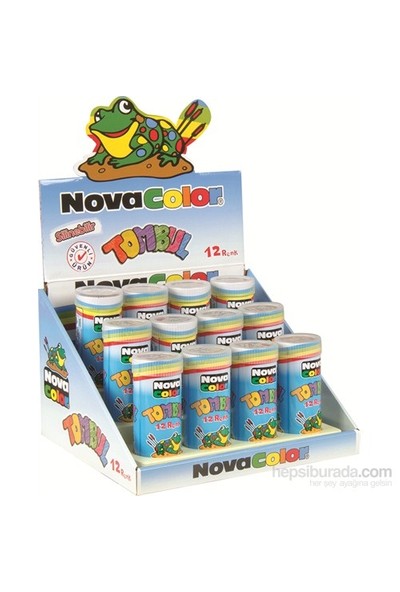 Nova Color Nc-2115 Tombul Mum Pastel Boya Tüp 12 Renk Nova Color Nc-2115 Tombul Mum Pastel Boya Tüp 12 Renk