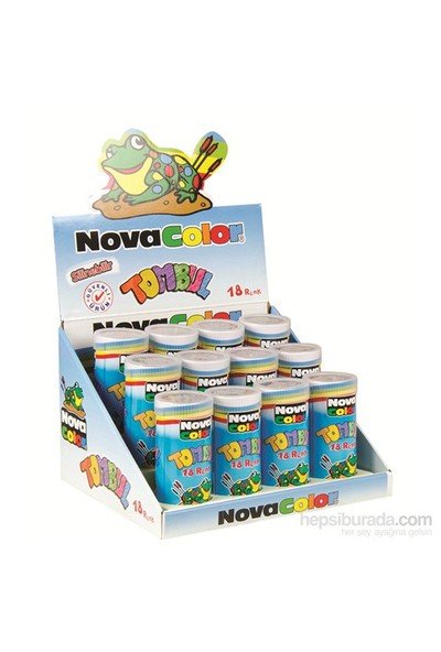 Nova Color Nc-2116 Tombul Mum Pastel Boya Tüp 18 Renk Nova Color Nc-2116 Tombul Mum Pastel Boya Tüp 18 Renk