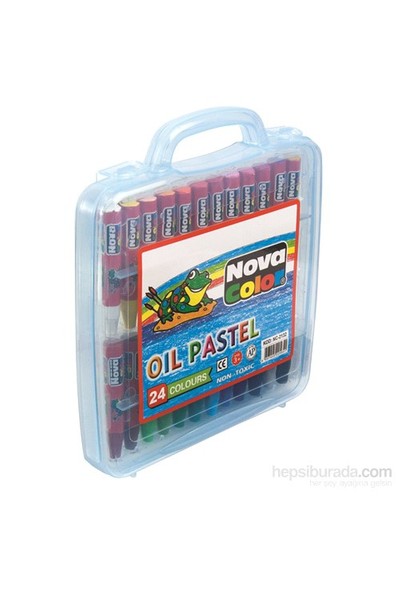 Nova Color Nc-2132 Pastel Boya 24 Renk Plastik Kutuda Nova Color Nc-2132 Pastel Boya 24 Renk Plastik Kutuda