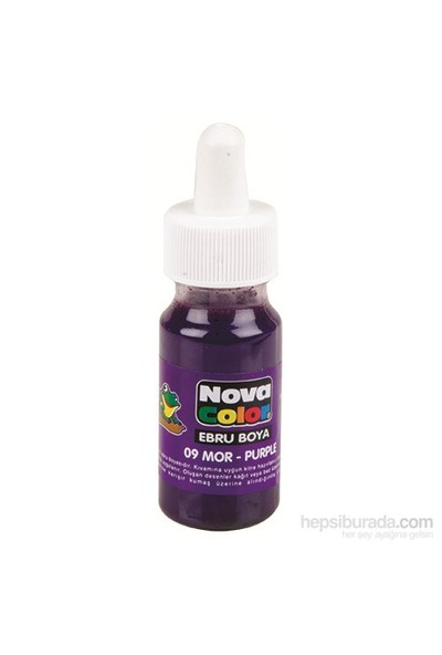 Nova Color Nc-248 Ebru Boyası Mor Şişe 30 cc Nova Color Nc-248 Ebru Boyası Mor Şişe 30 cc