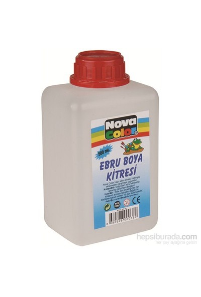 Nova Color Nc-281 Ebru Boya Kitresi 500 ml Nova Color Nc-281 Ebru Boya Kitresi 500 ml