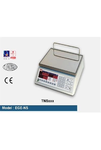 Tem Terazi Ege-Ns 30 Kg 1 G Sayıcı Terazi