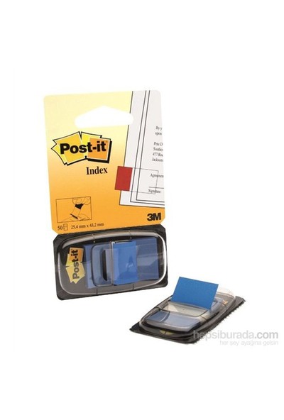 Post-it® Index- Isaret Bandi, Mavi, 50 yaprak Post-it® Index- Isaret Bandi, Mavi, 50 yaprak