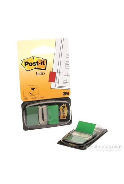 Post-it® Index- Isaret Bandi, Yesil, 50 yaprak Post-it® Index- Isaret Bandi, Yesil, 50 yaprak