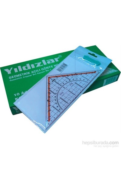 Yıldızlar Kod:103 Geometrik Açılı Gönye No:1