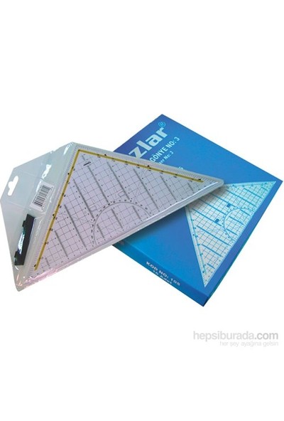 Yıldızlar Kod:105 Geometrik Açılı Gönye No. 3