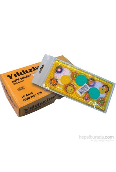 Yıldızlar Kod:106 Motif Şablonu