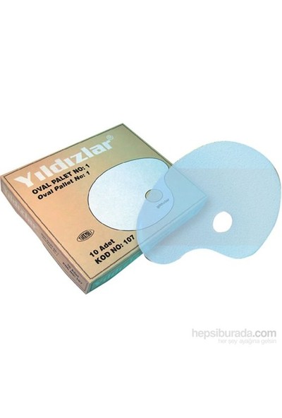 Yıldızlar Kod:107 Oval Palet No: 1