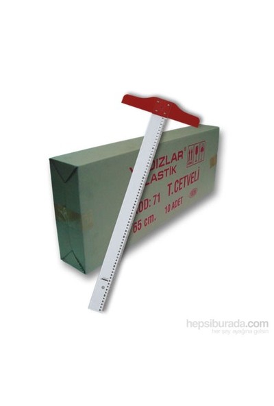 Yıldızlar Kod:071 Plastik T Cetveli 65 cm