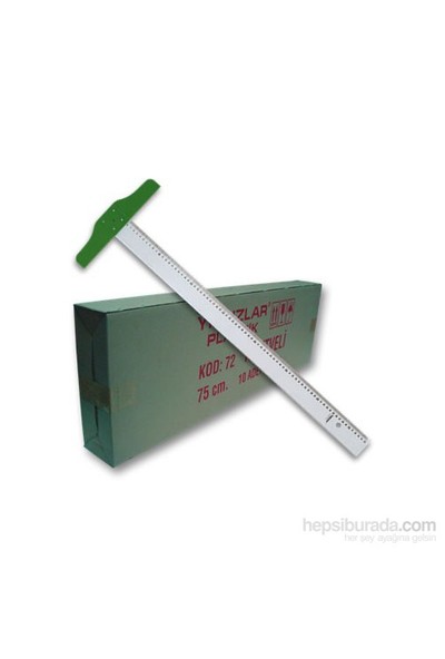 Yıldızlar Kod:072 Plastik T Cetveli 75 cm