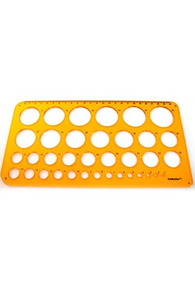 Yıldızlar Daire Şablonu Büyük YLD22