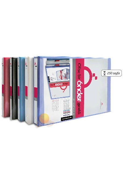 Önder A3 Firma Klasörü Yatay 3 Cm Sırt 4 D Mekanizmalı (2021)