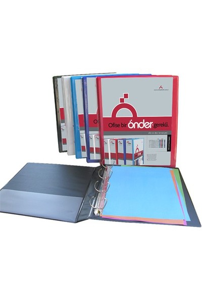 Önder A4 Firma Klasörü (3 Cm - 4 Halkalı ) 2013