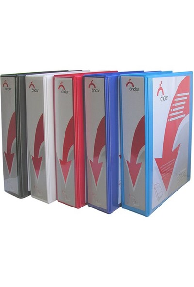 Önder A4 Firma Klasörü (7 Cm - 4 Halkalı) 2017