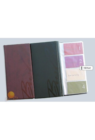 Önder 4 Sıra 20 Yp. Kartvizit Albümü (160 Kart Kapasiteli) 5022