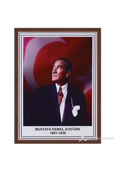 Panda 408 50X70 Atatürk Portesi (Mdf Çerçeve)