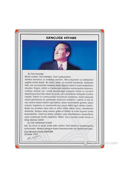 Panda 416 50X70 Gençliğe Hitabe (Alüminyum Çerçeve)