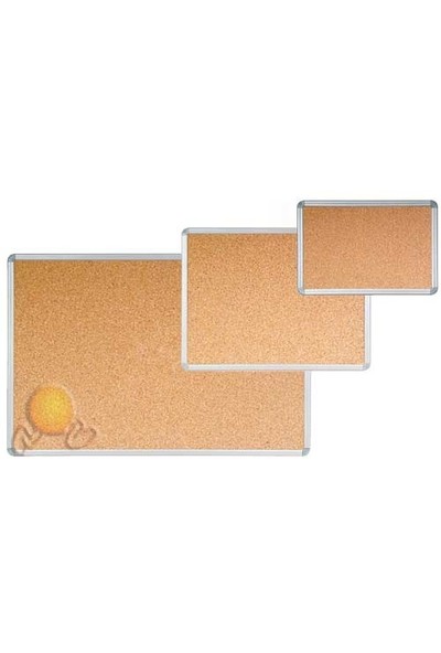 İnter Mantar Pano 90 x 120 Lüx Metal Çerçeveli İnter Mantar Pano 90 x 120 Lüx Metal Çerçeveli