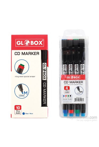 Globox Cd Kalemi M Karışık 4'Lü
