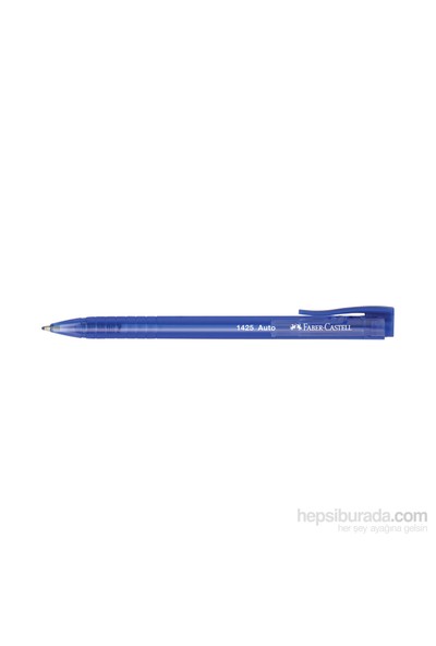 Faber-Castell 1425 Auto Tükenmez Mavi 10'lu Kutu (5211545551) Faber-Castell 1425 Auto Tükenmez Mavi 10'lu Kutu (5211545551)