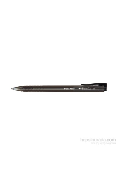 Faber-Castell 1425 Auto Tükenmez Siyah 10'lu Kutu (5211545599) Faber-Castell 1425 Auto Tükenmez Siyah 10'lu Kutu (5211545599)