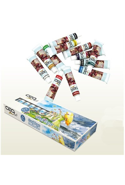 Ceo Art Guaj Boya Seti 7 M 12 Renk Ceo00039 Ceo Art Guaj Boya Seti 7 M 12 Renk Ceo00039