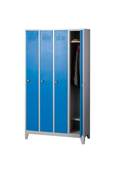 Jessan Ofis Dörtlü Yanyana Soyunma Dolabı - 128x37x185 cm Jessan Ofis Dörtlü Yanyana Soyunma Dolabı - 128x37x185 cm