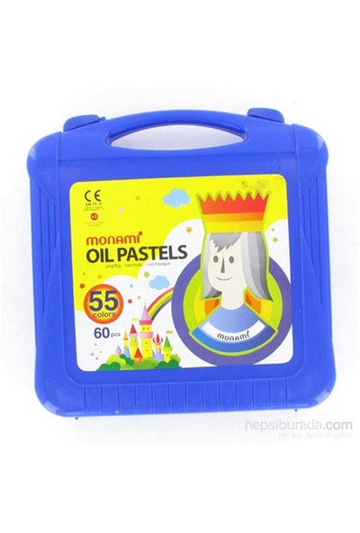 Monami 55 Renk Pastel Boya - Mavi Kutu Monami 55 Renk Pastel Boya - Mavi Kutu