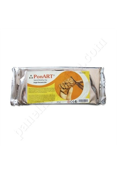 Ponart Seramik Kili Terracotta 500 Gr Psk - 1011 Ponart Seramik Kili Terracotta 500 Gr Psk - 1011