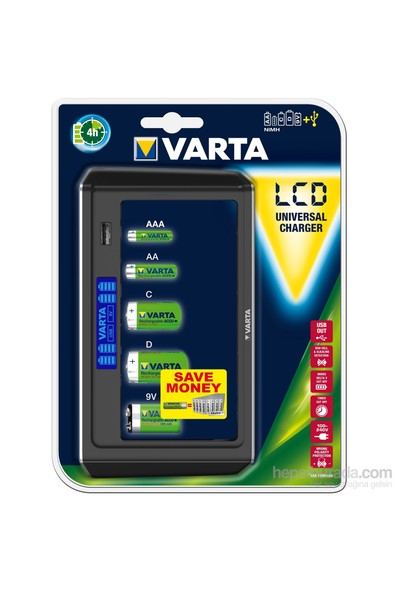 Varta Lcd Universal Charger 57678101401 Varta Lcd Universal Charger 57678101401