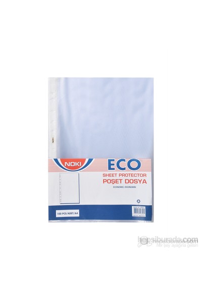 Noki Eco A4 Beyaz Kenarlı Delikli Poşet Dosya Ekoomik Gömlek Föy 30 Paketli Koli Noki Eco A4 Beyaz Kenarlı Delikli Poşet Dosya Ekoomik Gömlek Föy 30 Paketli Koli
