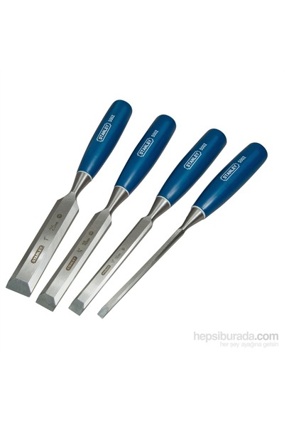 Stanley 0-16-129 İskarpela Seti, Mavi, 4LÜ (6,12,18,25 mm) Stanley 0-16-129 İskarpela Seti, Mavi, 4LÜ (6,12,18,25 mm)