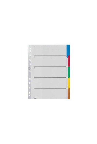 Serve 5520K (A4) 5 Renkli Klasik Ayraç Serve 5520K (A4) 5 Renkli Klasik Ayraç